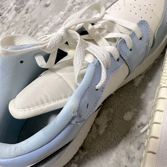 Nike | Shoes | Nike Air Jordan Low Ice Blue | Poshmark